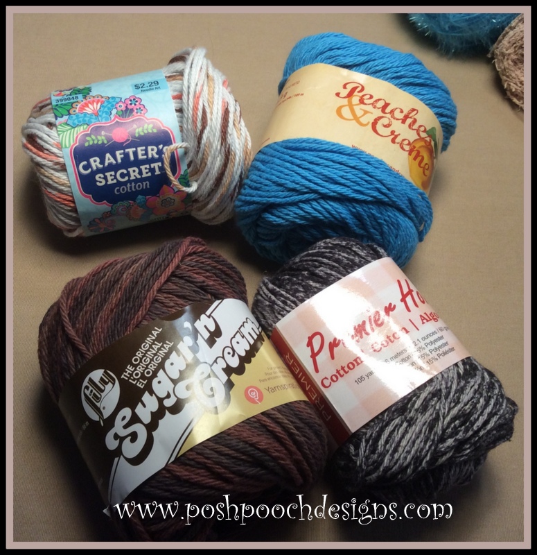 Posh Pooch Designs : Super Scrubbie Crochet Pattern and Red Heart ...