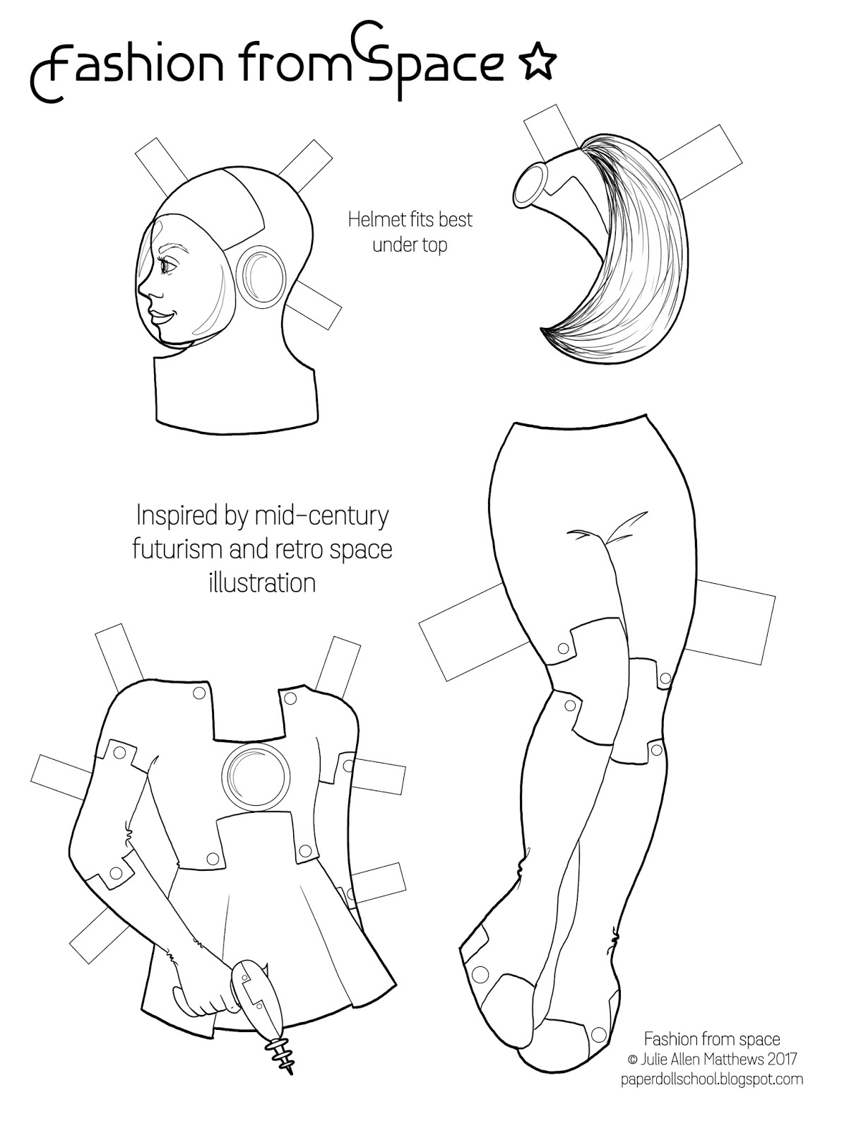 Paper Doll School Paper Doll Collaboration 2017 Fashions From Space paper-doll-school-paper-doll-collaboration-2017-fashions-from-space