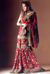 Latest Fashion: BANARSI GHARARA