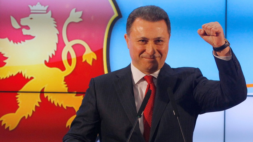 Gruevski gibt Parteivorsitz ab
