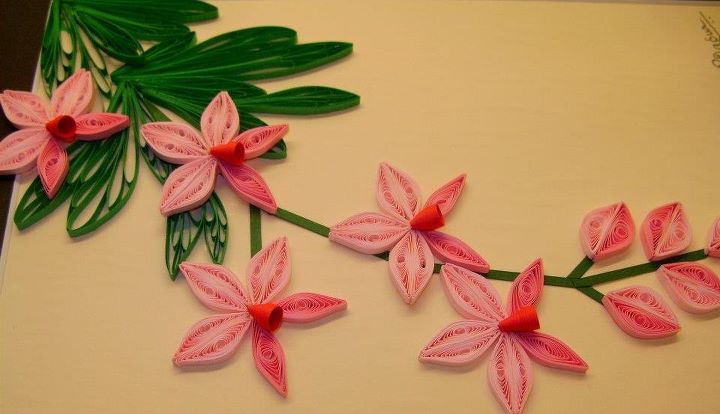 Quilling Me Softly: Quilled Orchids