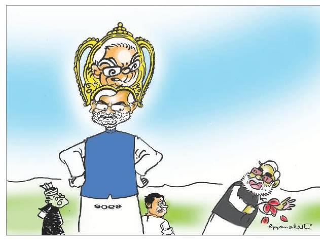 MEDIA MANTRA by MRINAL CHATTERJEE: Cartoons on Bihar Election Result