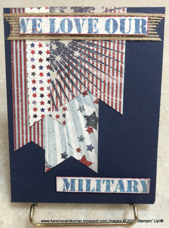 karenscardkorner: Military Cards