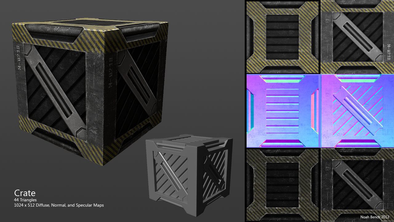 Noah Bench: Sci-Fi Crate