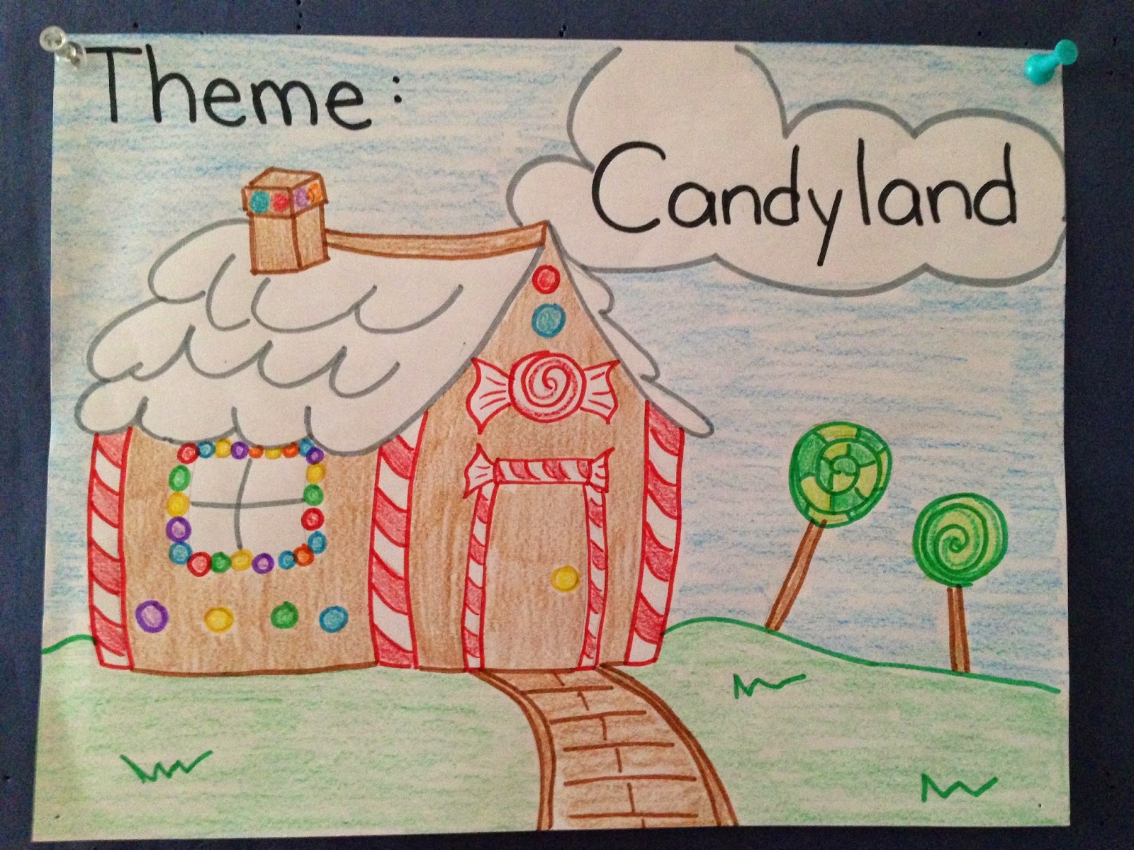 Keep Calm and Teach On: Candyland! (Kk, 8, Red)