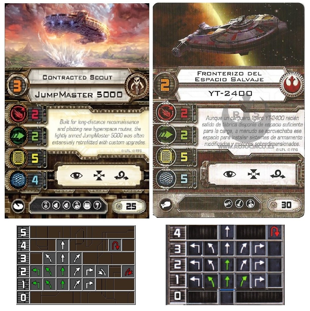 LA TEORIA DEL 42: X-WING: ANALISIS DE PILOTOS DE LA EXPANSION DEL ...