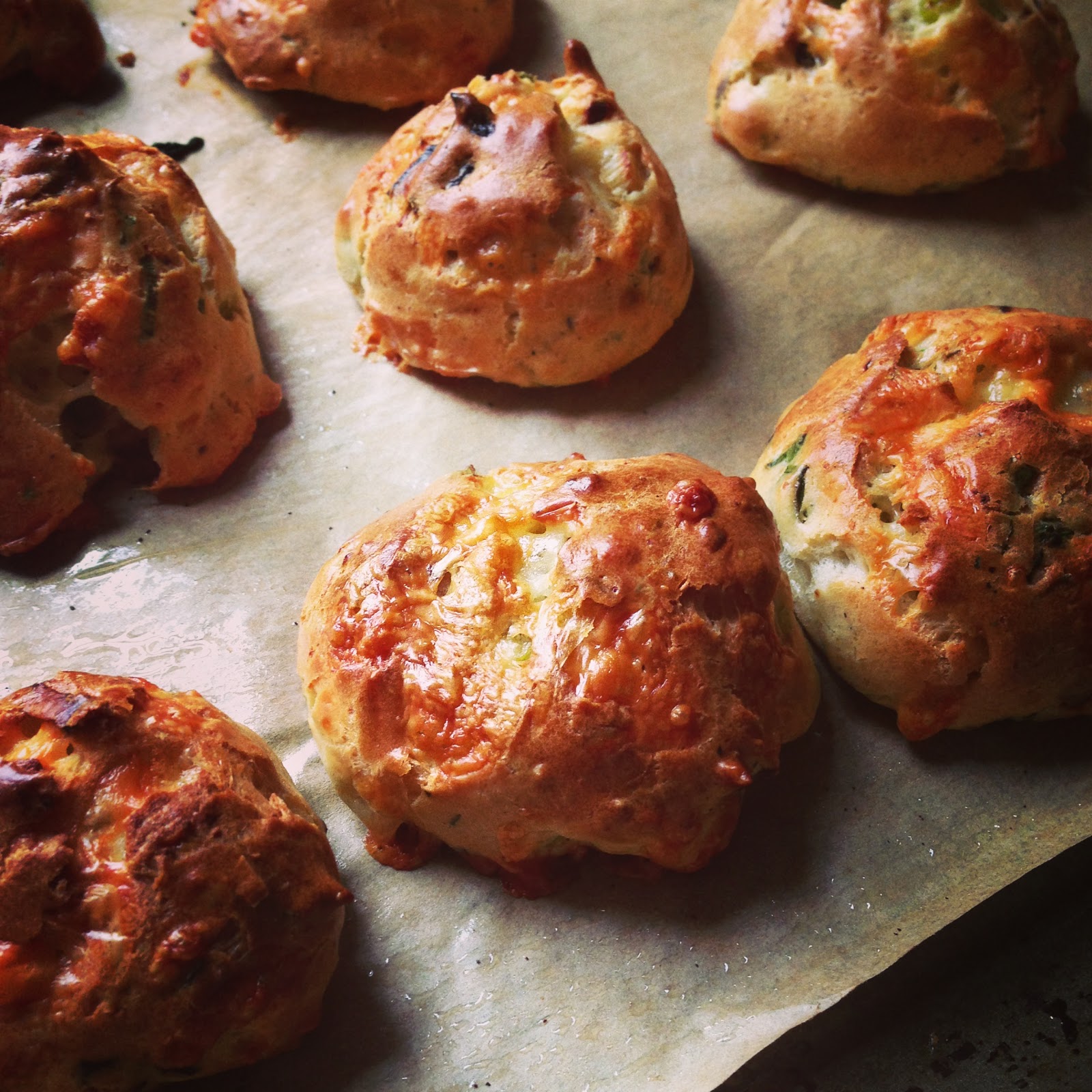 Domestic Sluttery: Sluttishly Savoury: Chilli Cheese Choux Bites