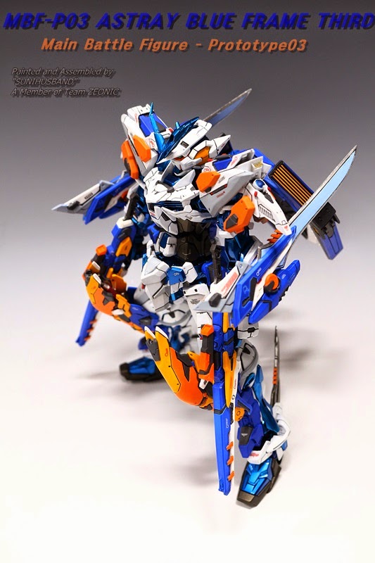 Custom Build: 1/100 Gundam Astray Blue Frame Third "Conversion"