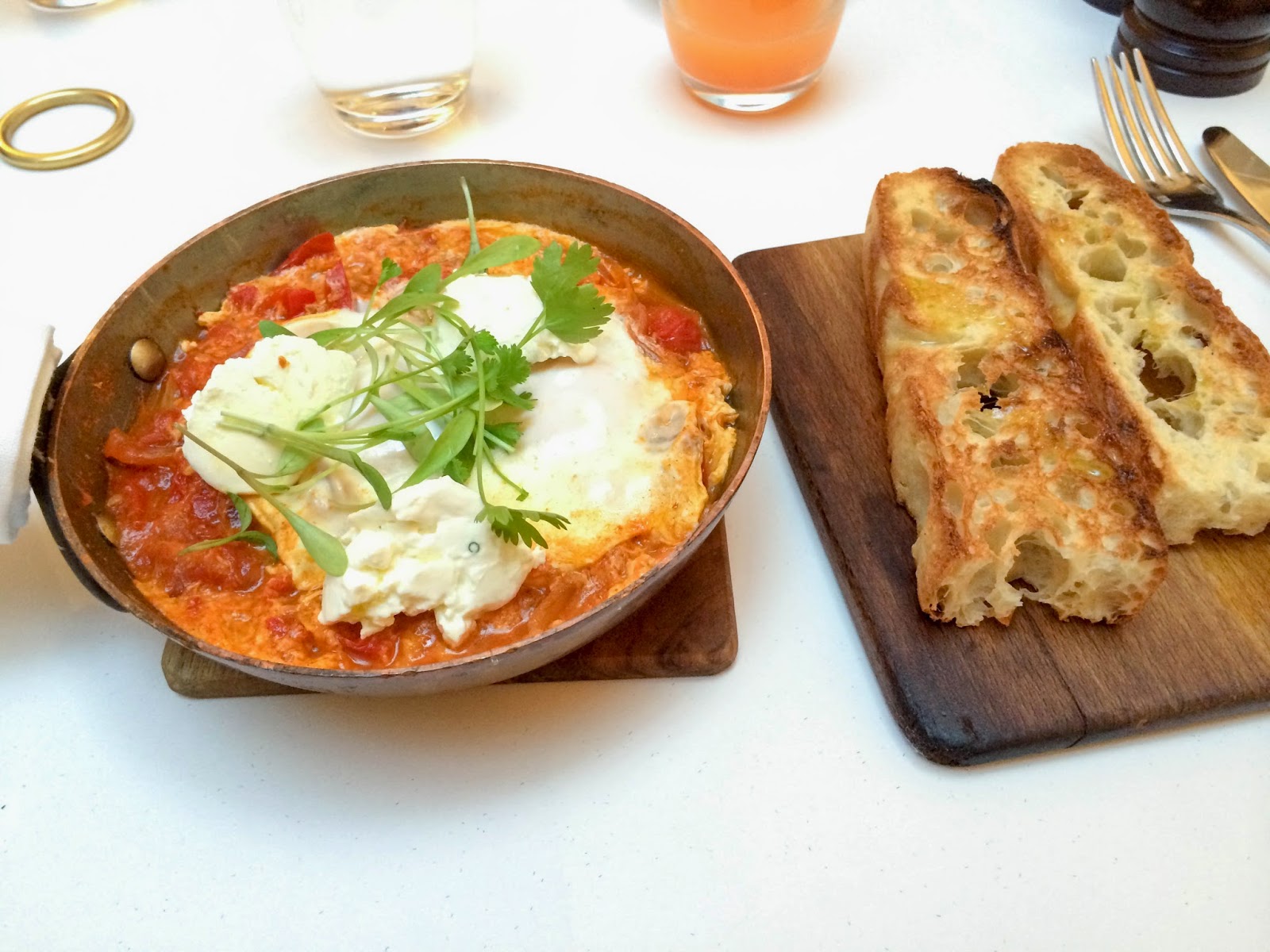Hollow Legs: Breakfast at Nopi, Oxford Circus