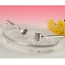 QUEEN ANNE: QUEEN ANNE Silver Plated Tableware (made in England)
