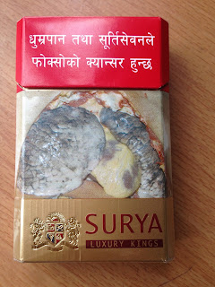 Nepal Travel Blog: Surya Cigarettes most selling cigarette in Nepal