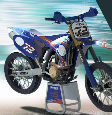 Motos de Papel: Paper Crafts Yamaha - Lsr Bikes