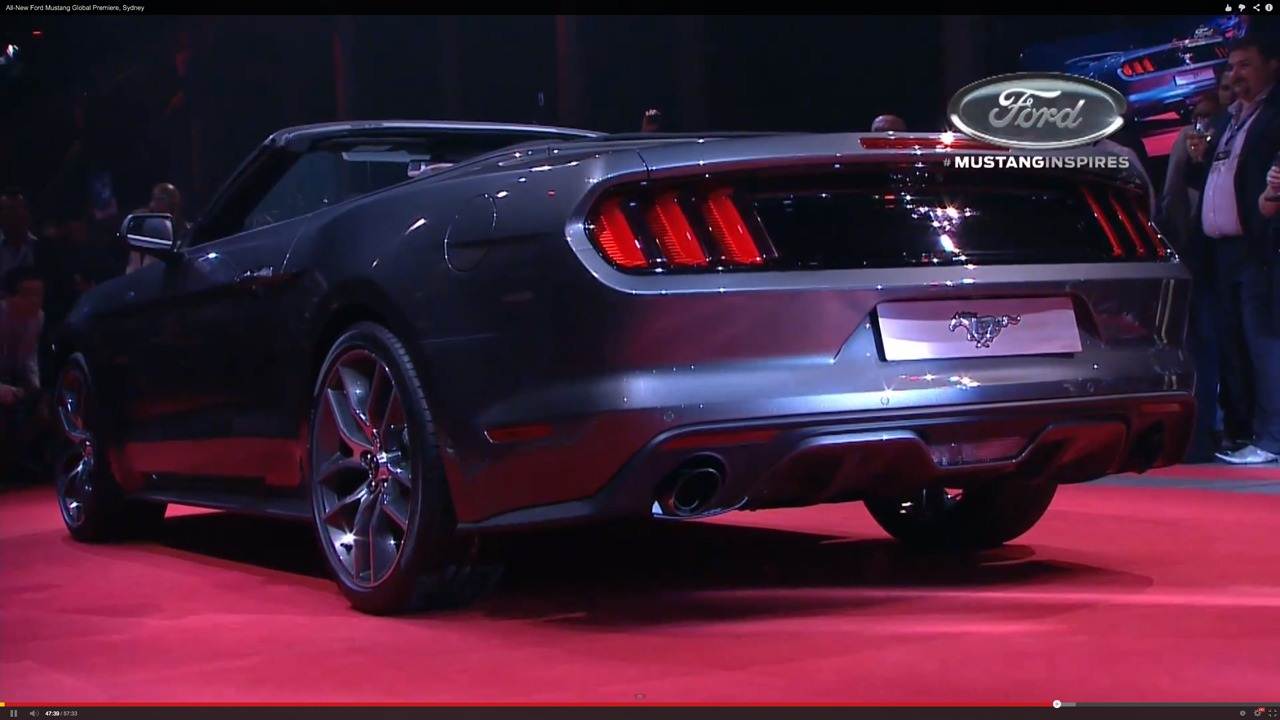 Novo Mustang Conversível 2015: primeiras fotos