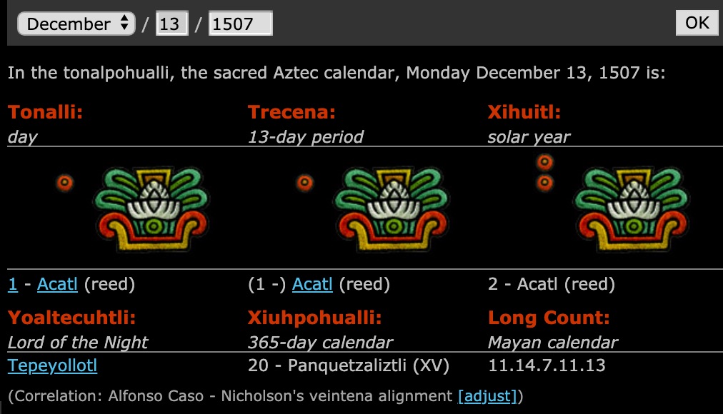 Reflexiones desde Anáhuac: Veintenas dinámicas en el antiguo Calendario ...