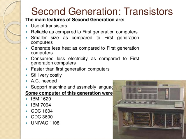 computers: Second Generation