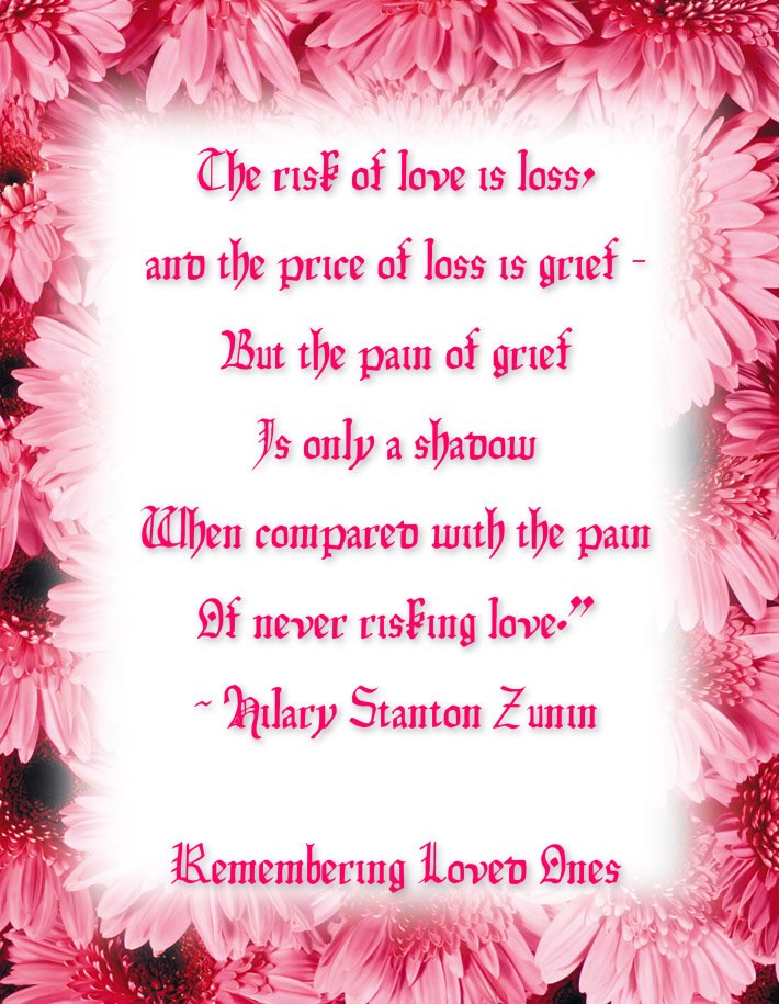 Quotes On Remembering Loved Ones
