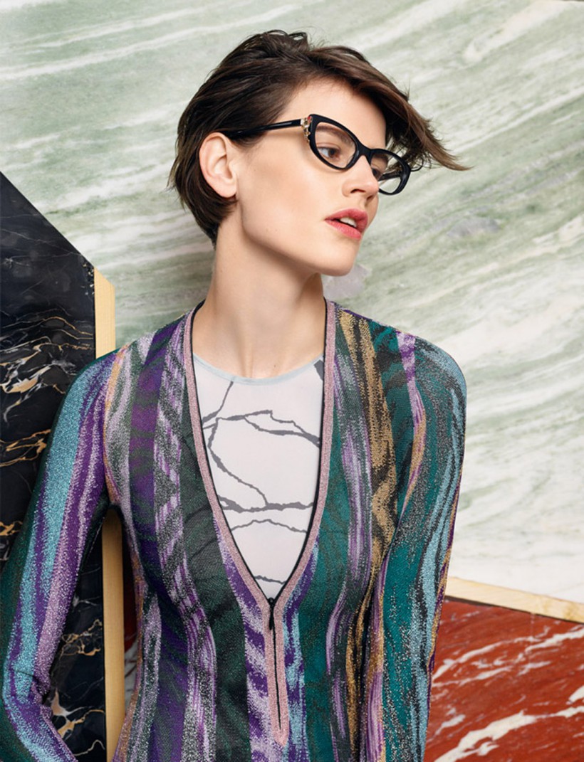 Ad Campaign: Missoni Fall/Winter 2015.16: Saskia De Brauw & Roch Barbot ...