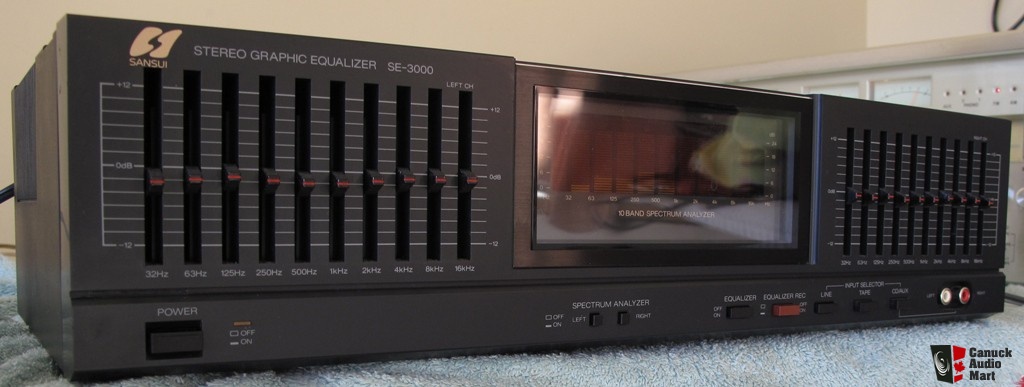 Sansui SE-3000 - Graphic Equalizer | AudioBaza