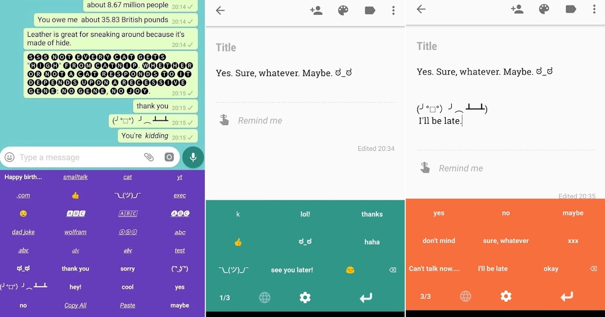 Kboard é um teclado programável para Android ~ Apps do Android