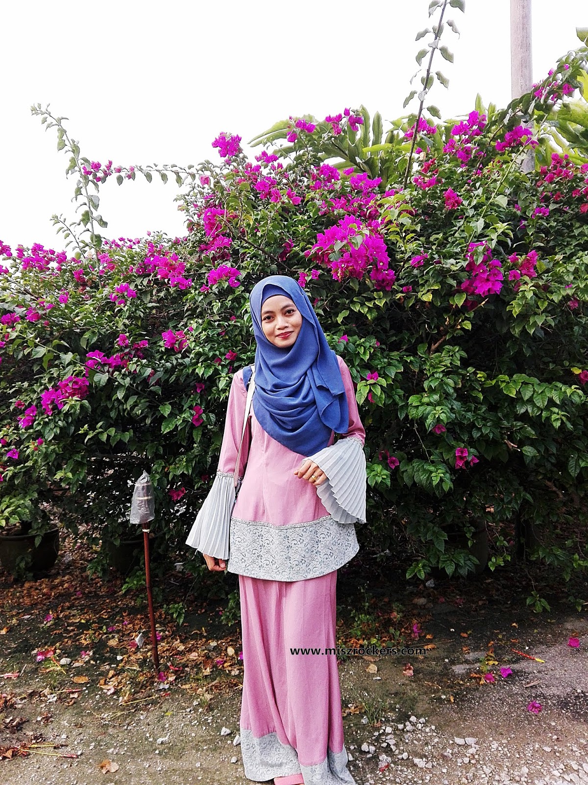 #OOTD RAYA 2018 : MELETOP-LETOP MAK ANAK DUA NI | Ceritera Si Gadis Biru