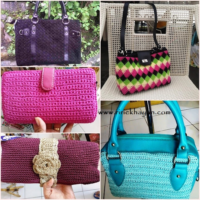 22+ Model Tas Rajut Elegan, Konsep Terpopuler!