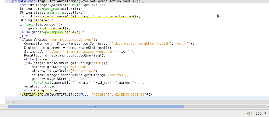Ayy D. Khomaeni: koneksi Database dengan JAVA (NetBeans)