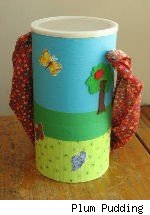 Centers and Circle Time: Preschool Oatmeal Box Craft