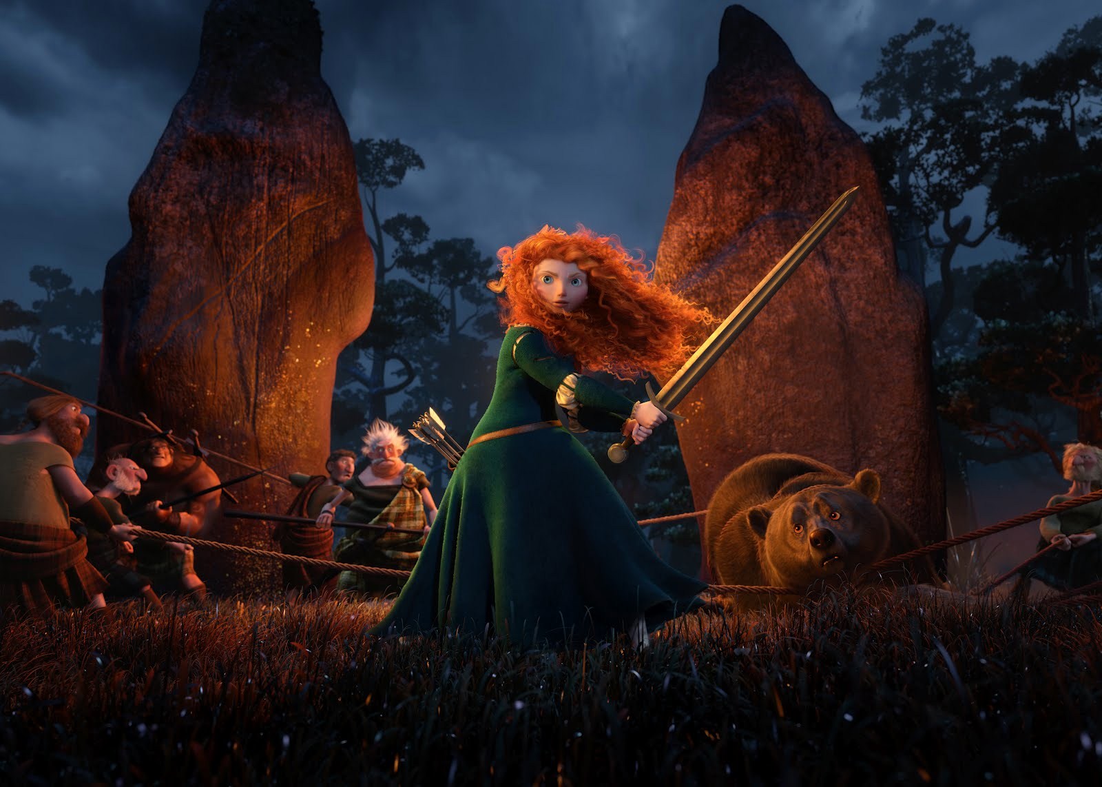 Virtual Gaia: Two New Pictures From Pixar's Brave