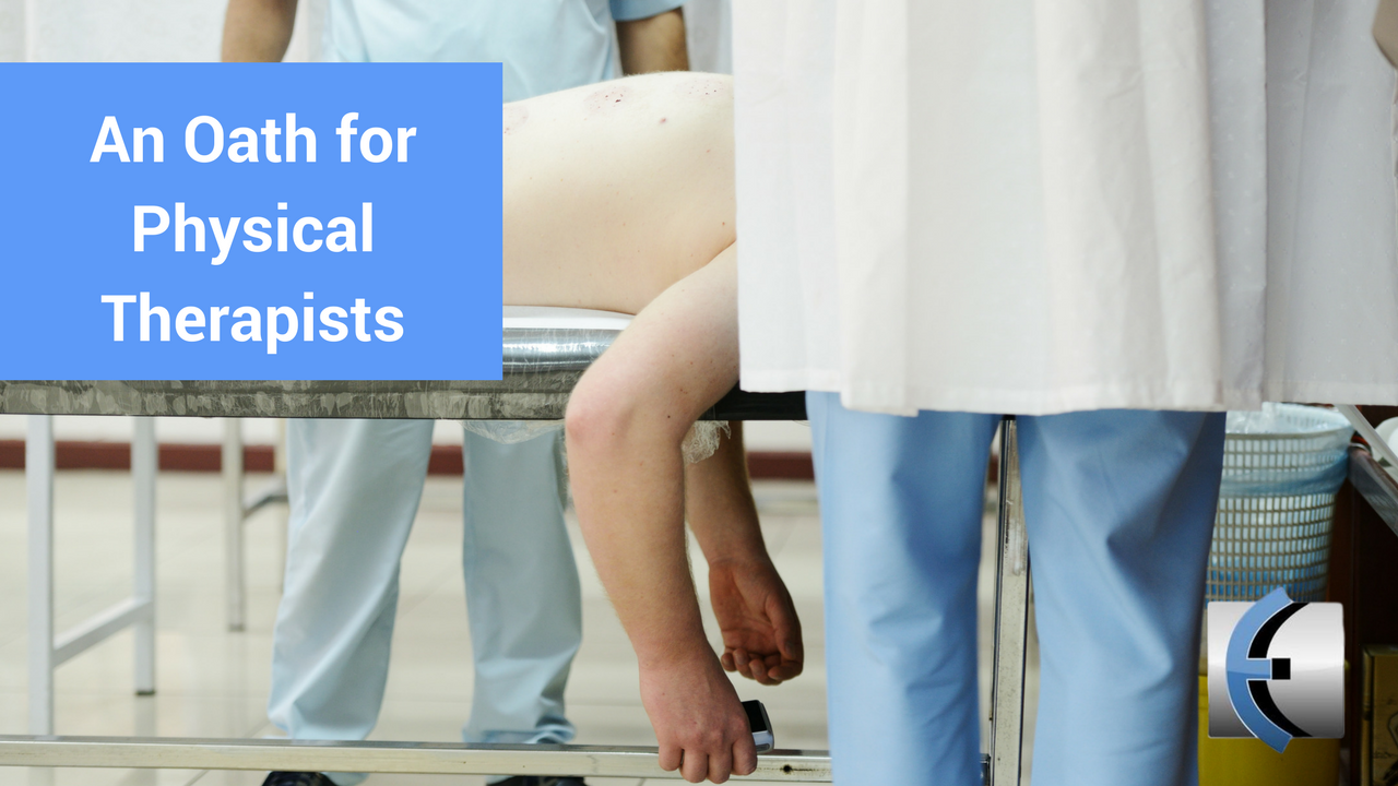 An Oath for Physical Therapists | Modern Manual Therapy Blog - Manual ...