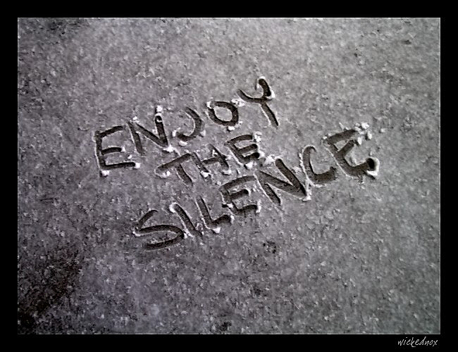 Freep Spirit Silence Can Be A Peaceful Thing freep-spirit-silence-can-be-a-peaceful-thing