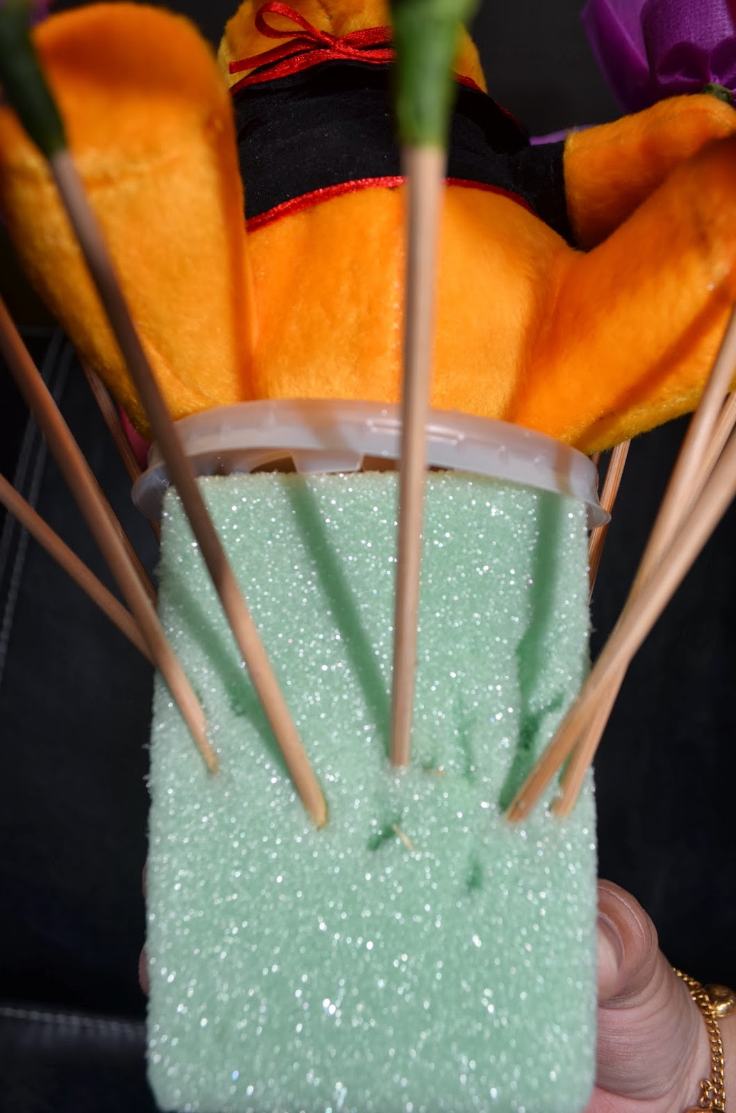 from my garden: Bunga Konvo ( How to make a Flower Bouquet For a ...