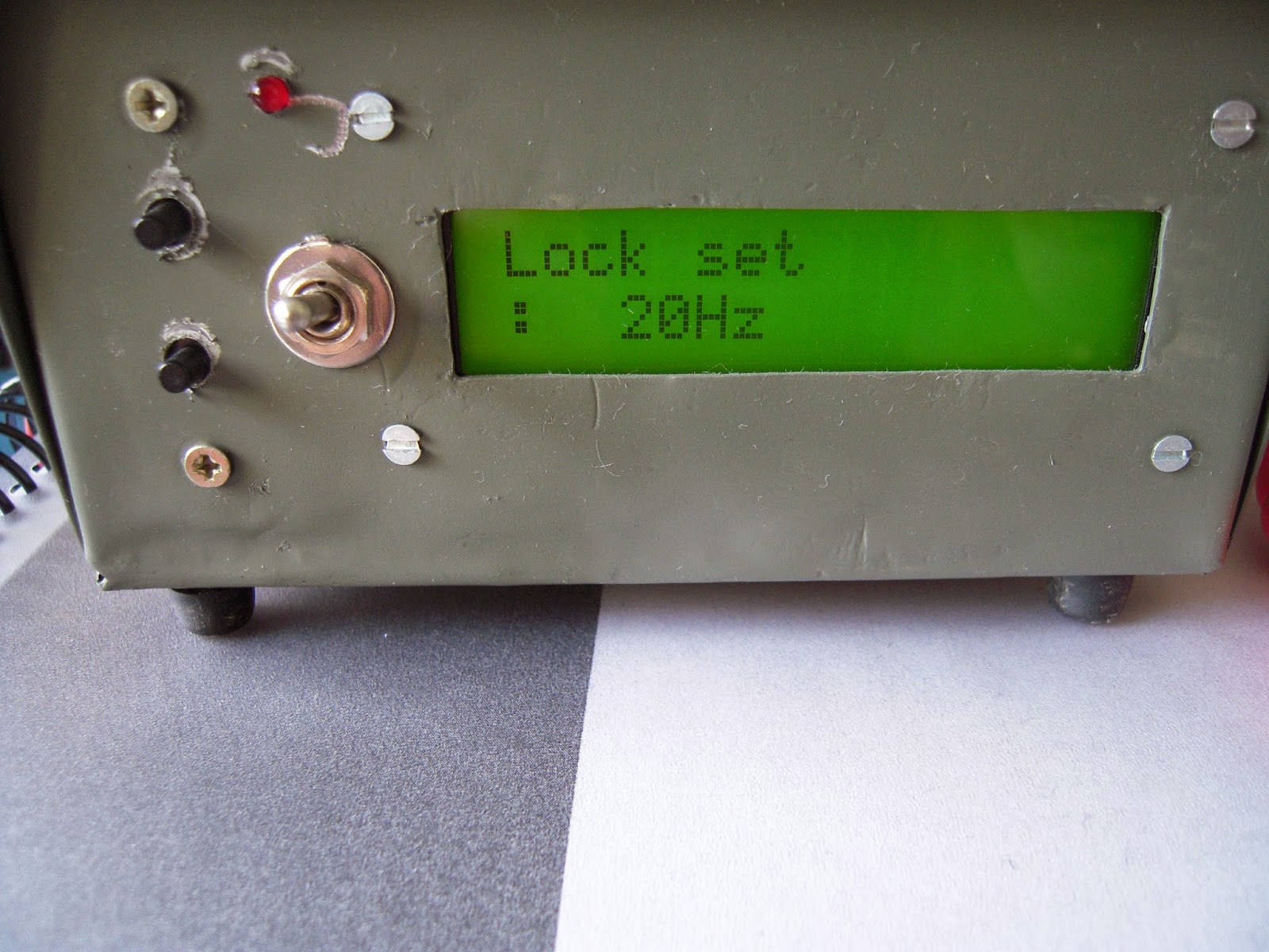 Yaesu FT-7: Yaesu FT-7 using a frequency counter by IK3OIL op ...