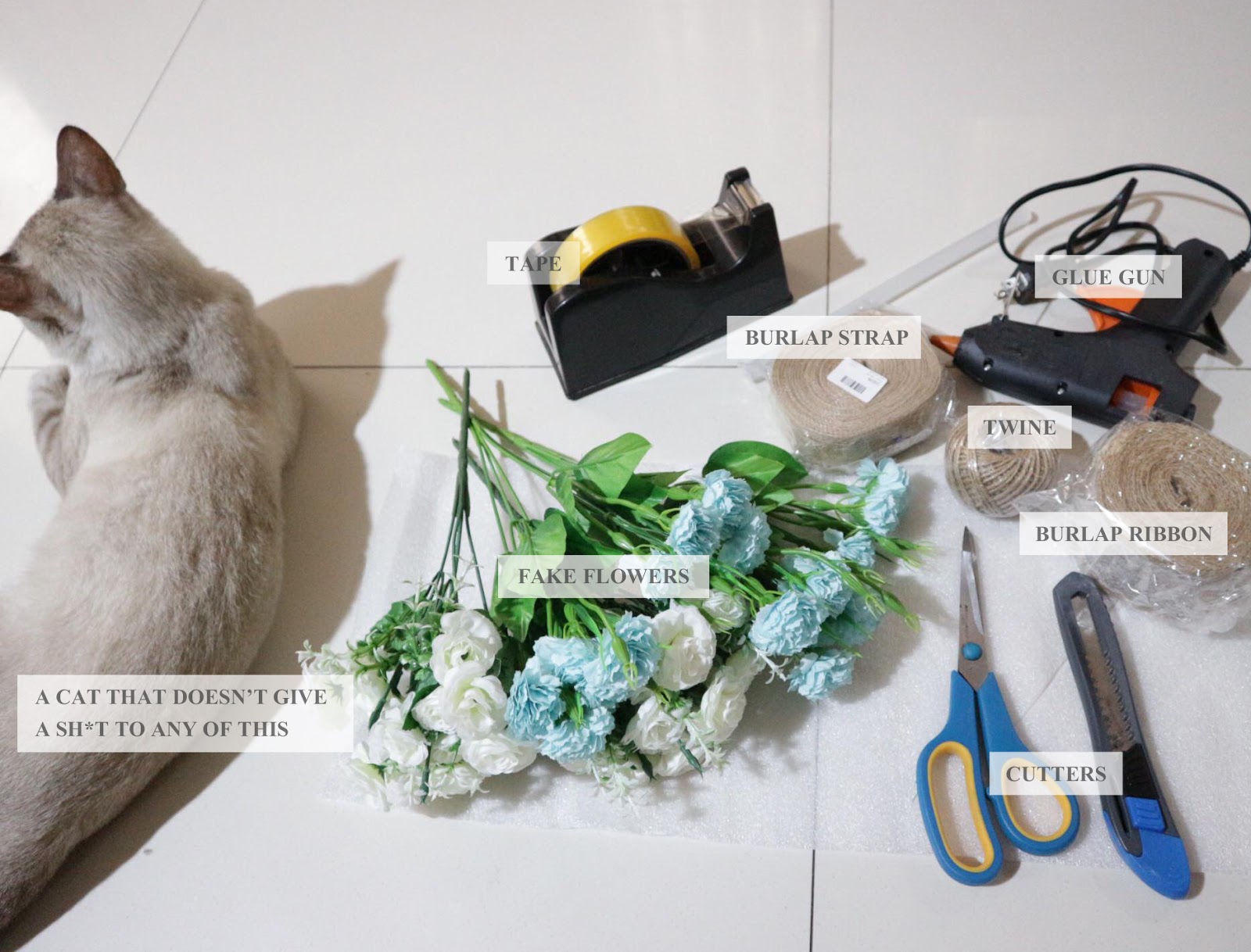 The Wedding Diaries: DIY Bridal Bouquet Using Fake Flowers and Recycled ...