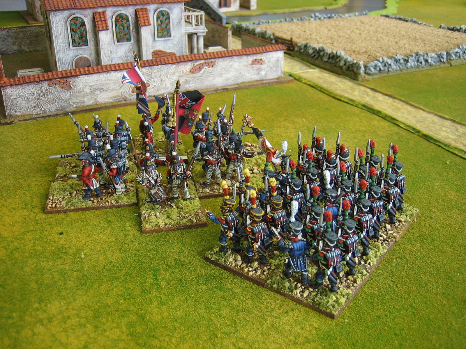 Black Powder – The infantry in melee versus square rules – 2T-News