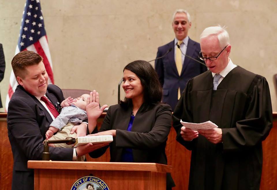 Southwest Chicago Post: Tabares Begins Her Duties as Alderman