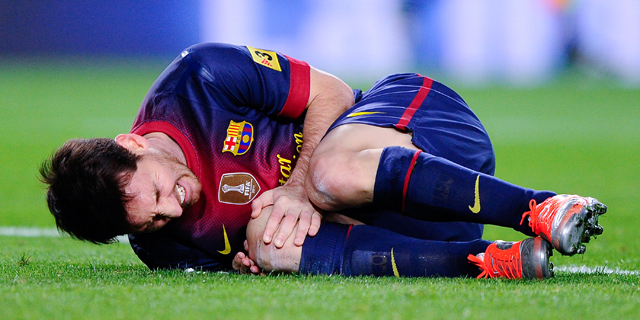 Messi to miss two months after knee injury