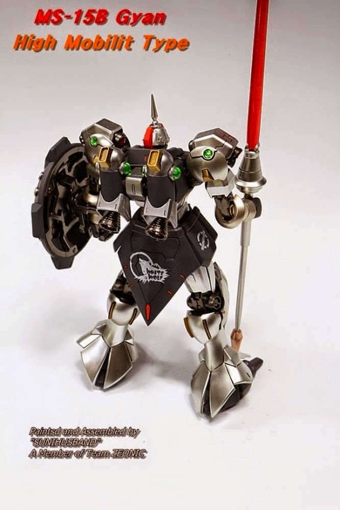 Gundam Family: MG 1/100 YMS-15 Gyan High Mobility Type Custom Build