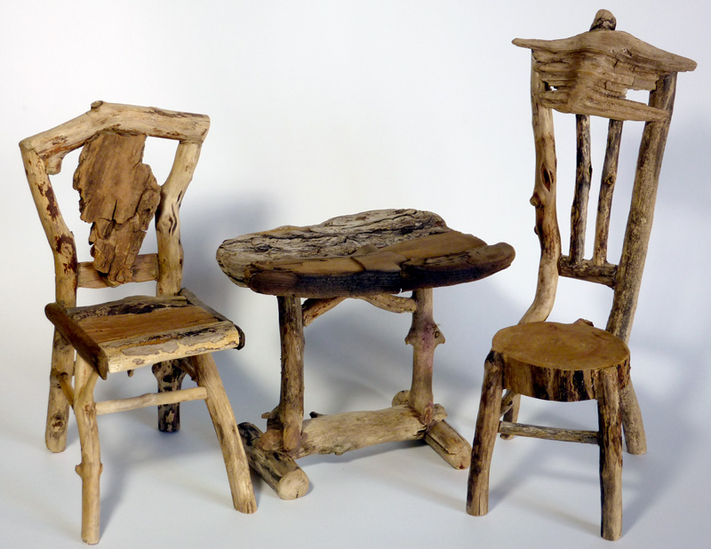 Miniature Rustic Twig Furniture by George C. Clark: October 2011