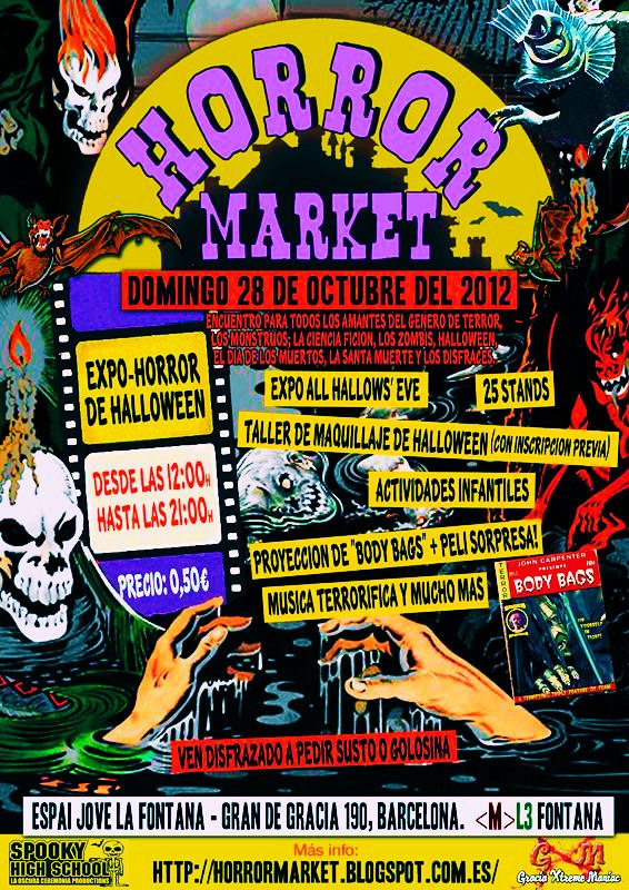 Cosir i fer ampolles: III edición del Horror Market en Barcelona