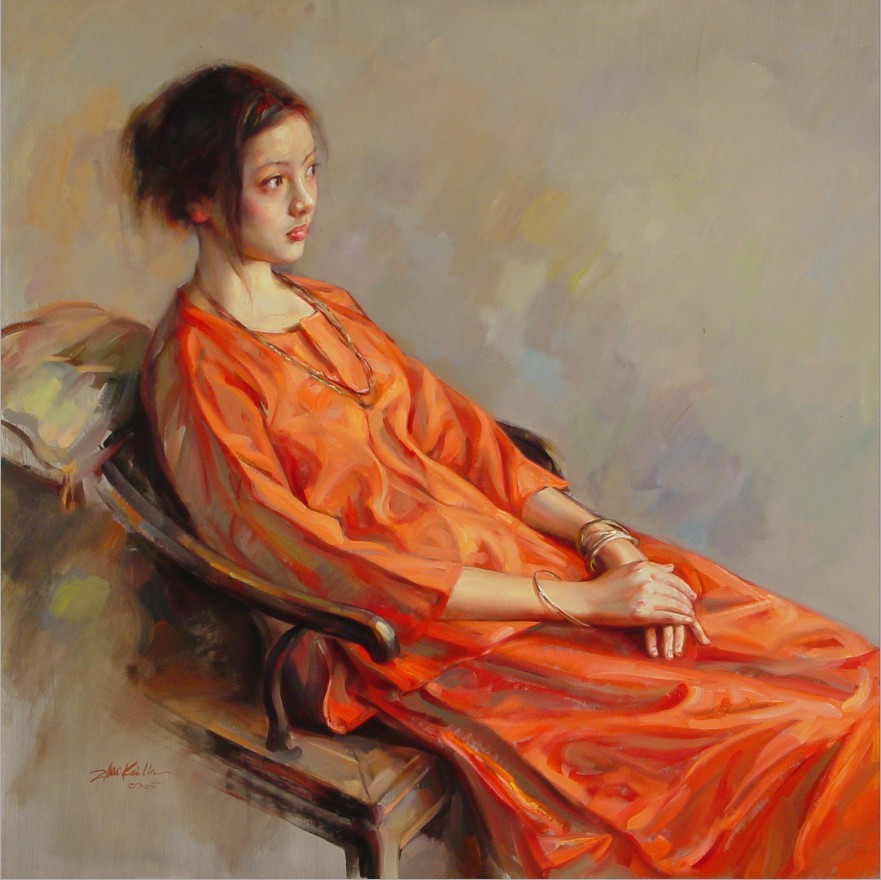 Realism Oil Painting Works by Zhao Kailin | China 1961