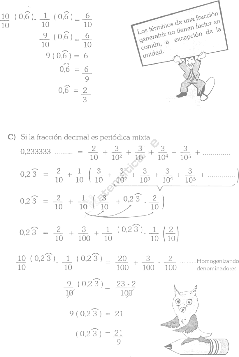 FRACCIONES Y RACIONALES PROBLEMAS Y EJERCICIOS RESUELTOS DE SECUNDARIA ...
