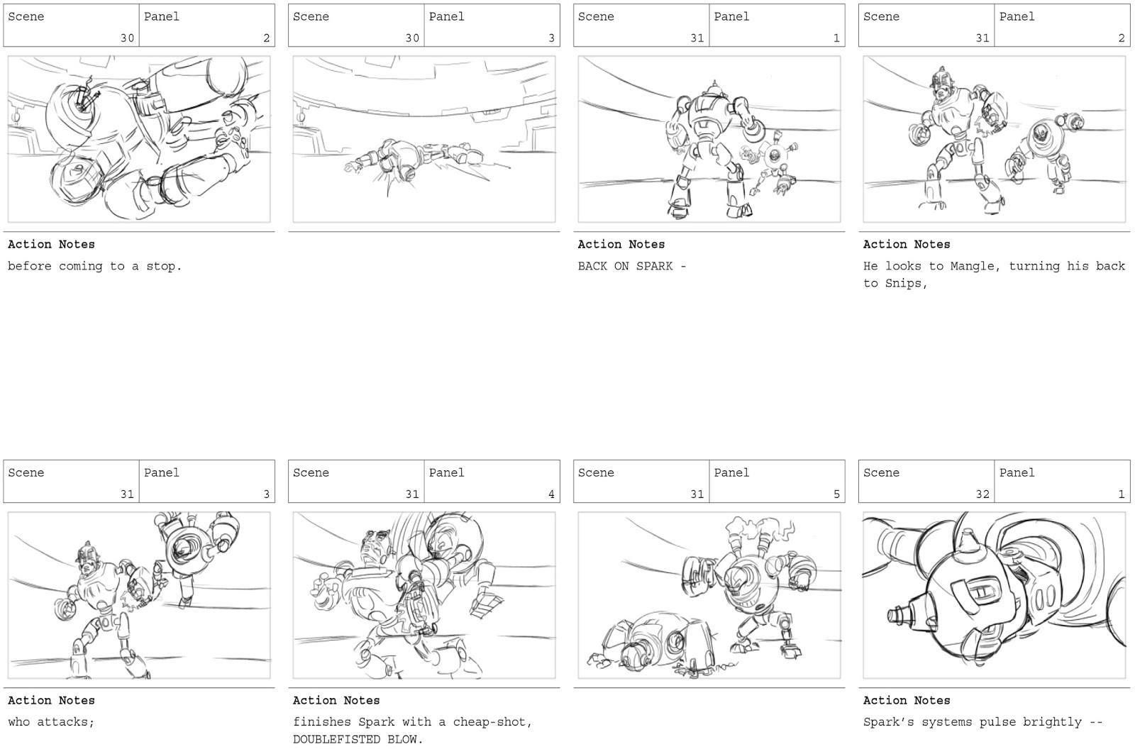 Animation director, 2D, 3D & STORY ARTIST: animation boards