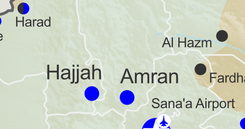 Yemen Control Map & Report: August 2016 (Subscription) - Political ...