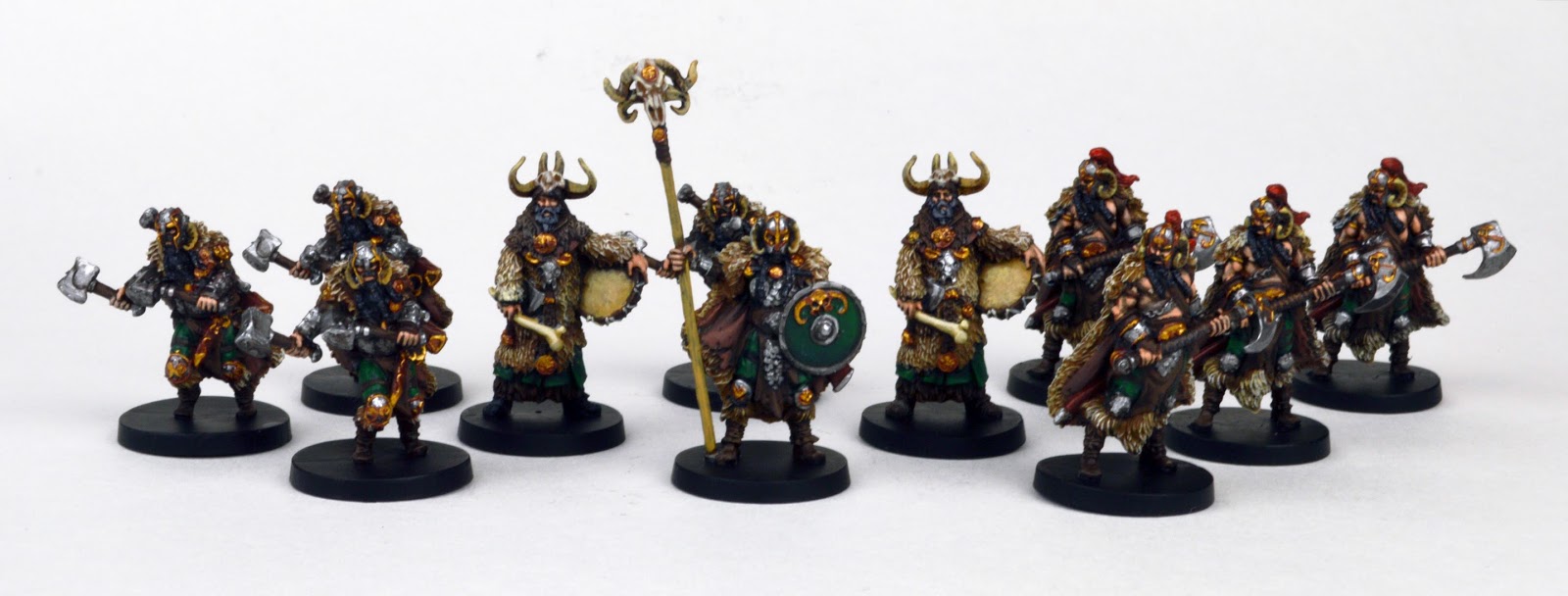 davetaylorminiatures: BLOOD RAGE! - The Vikings