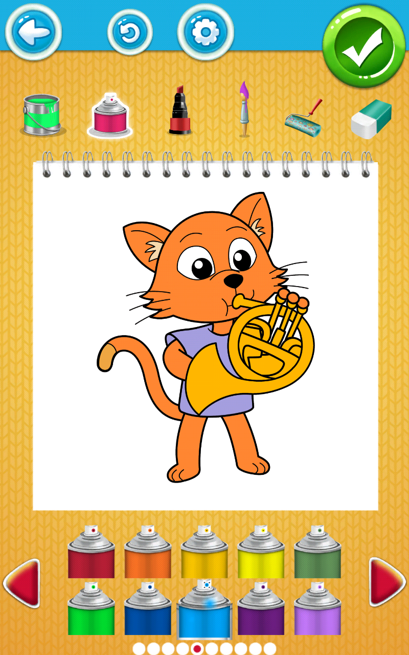 Colority™ | Coloring Books: Cat Coloring Pages