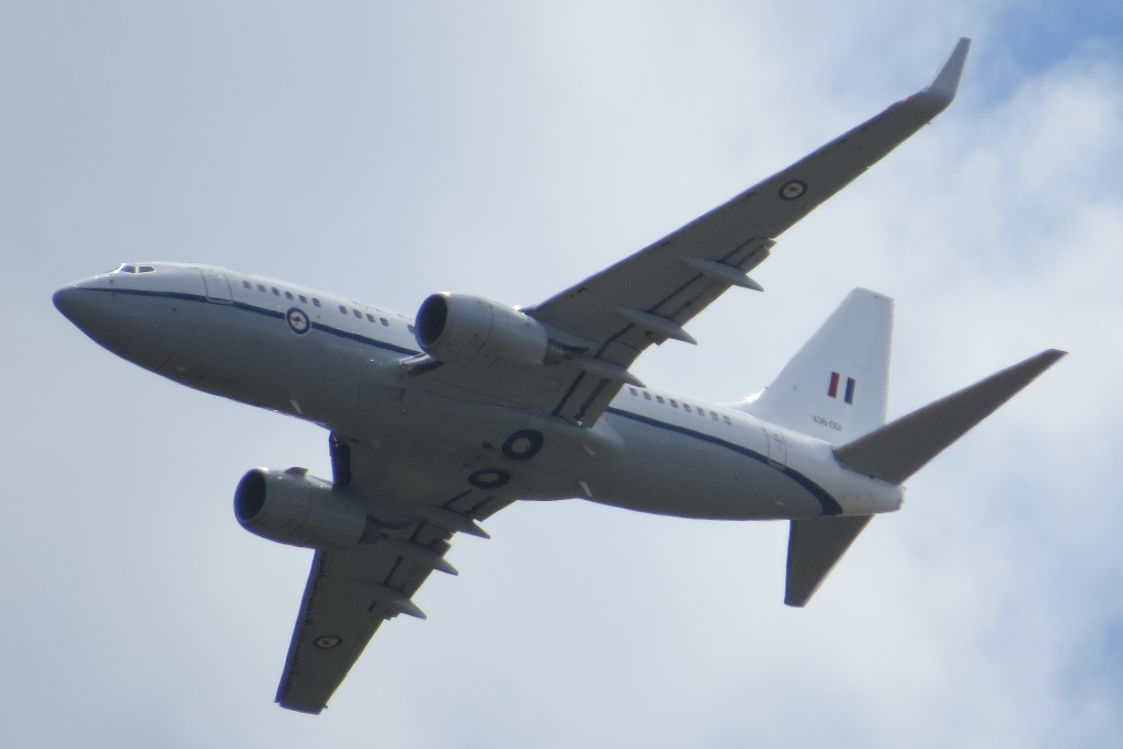 Central Queensland Plane Spotting: RAAF Boeing B737-7DT(BBJ) A36-001 ...
