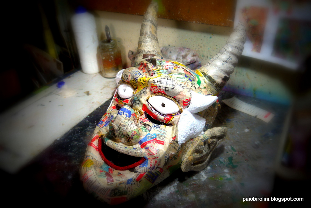 Paio Birolini: MAKING OF - MÁSCARA DO CAPETA