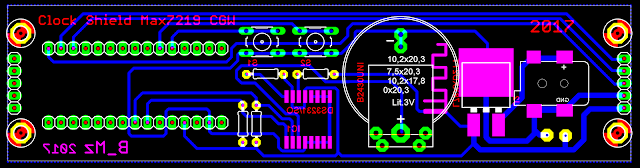 DIY Digital Clock Arduino Dot Matrix 8x32 Max7219 With RTC DS3231 ...