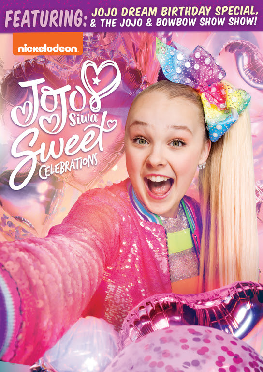 NickALive!: Nickelodeon Releases 'JoJo Siwa: Sweet Celebrations' DVD