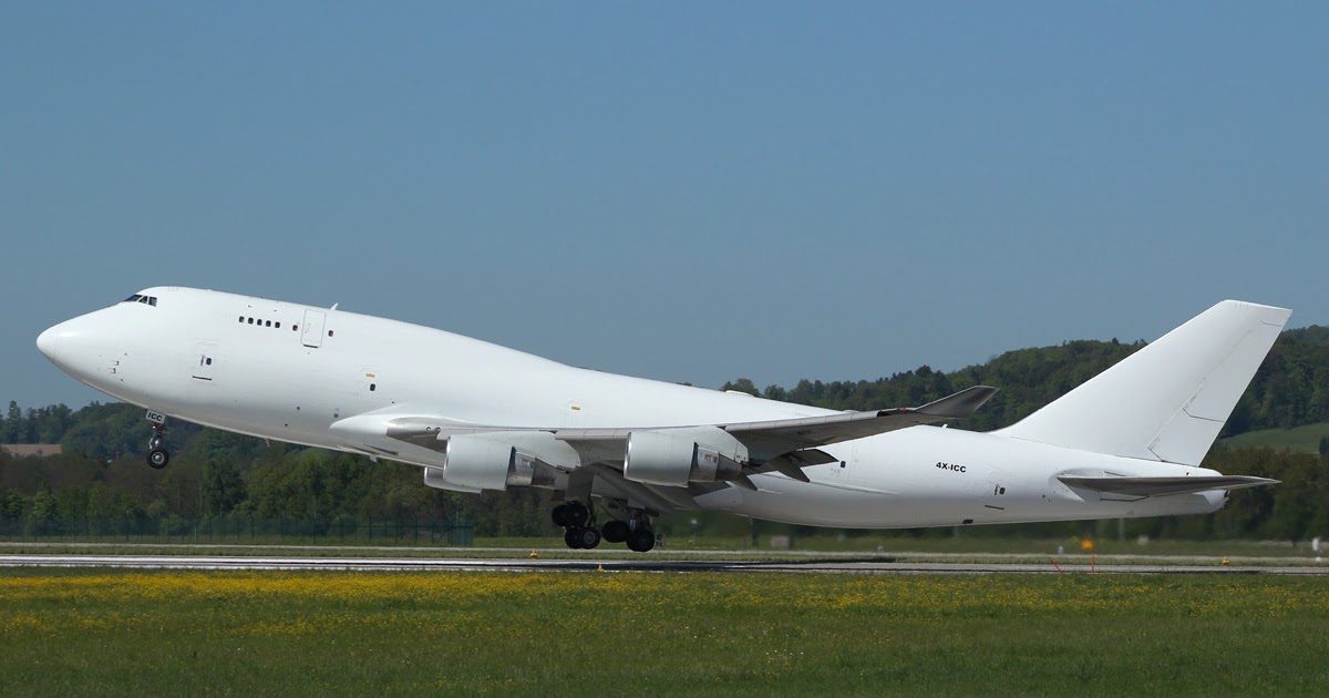 Eastwings: B-747-412BCF * CAL Cargo Air Lines * all white * 4X-ICC